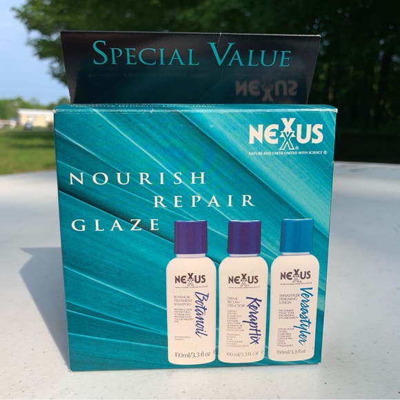 Nexxus | Hair | Vintage New Nexxus 3 Pack Botanoil Keraphix Verastyler ...